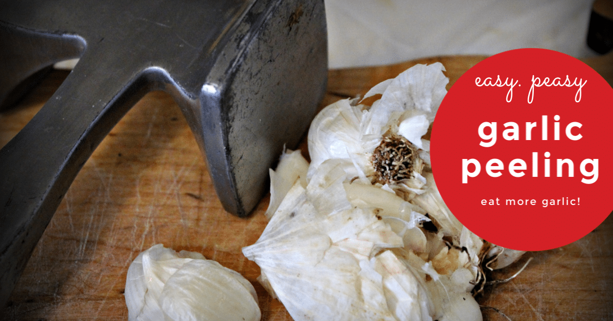 Garlic Peeling - Problem Solved! - Souper Good House